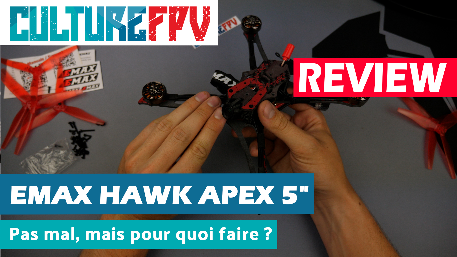 Emax Hawk Apex 5", pas mal, mais pour quoi faire ? - Culture FPV
