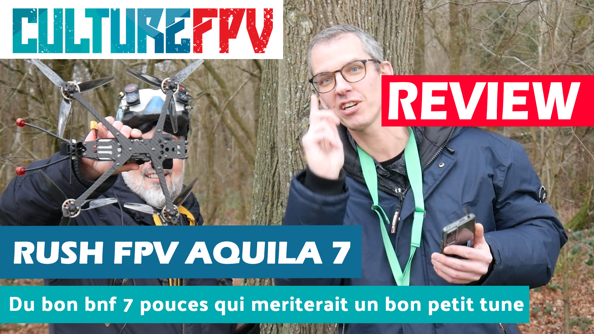 Rush FPV Aquila 7 pouces, du bon bnf 7 pouces. - Culture FPV