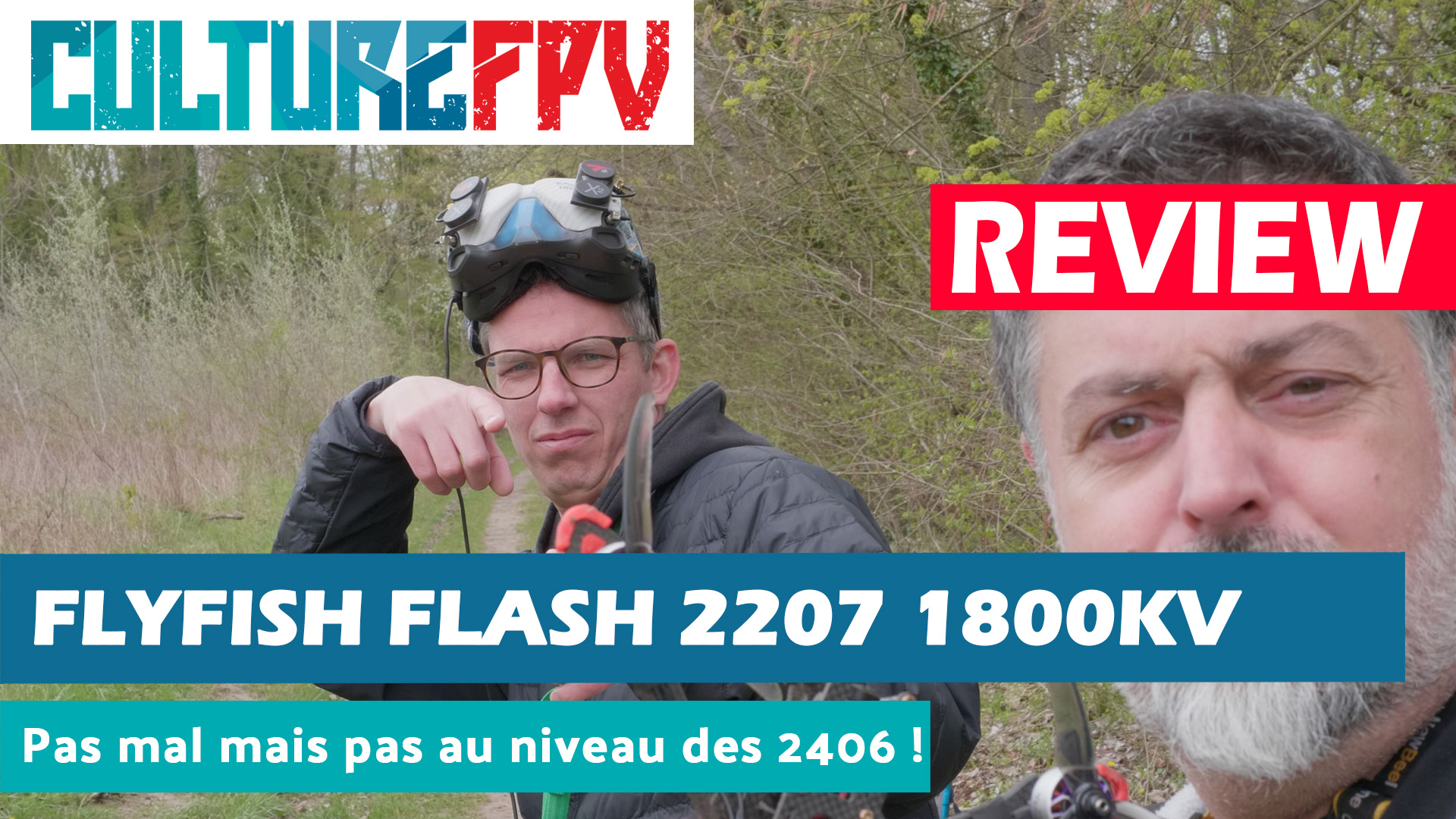 FlyFish Flash 2207 1850Kv, pas mal mais pas au niveau des 2406 ! - Culture FPV