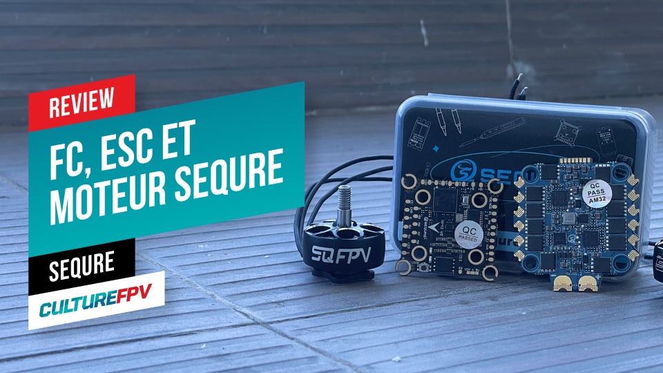 Plein de matos Sequre - FC H743 V2 - ESC Bleson A2 et moteurs - Culture FPV